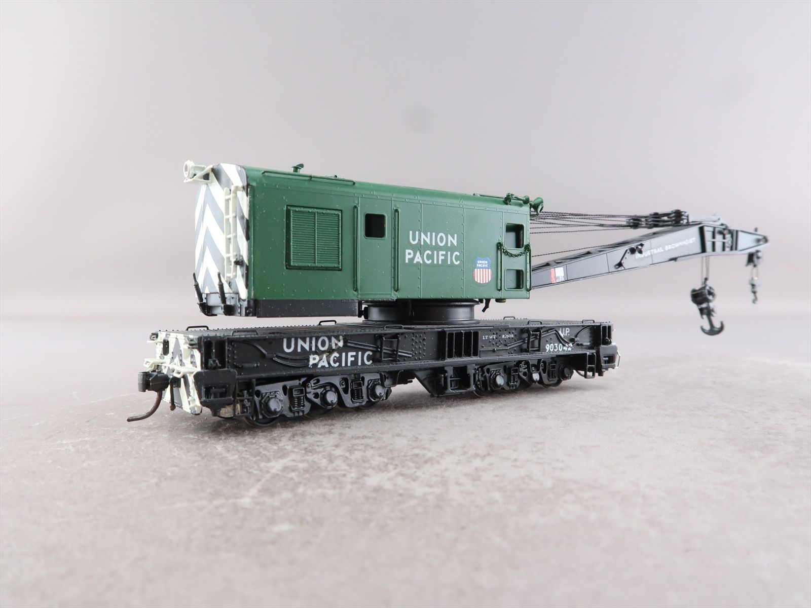 HO Brass Model - OMI 1334 UP Union Pacific 200-Ton Crane Industrial ...